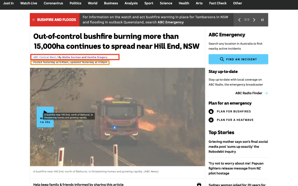 Out-of-control bushfire burning more than 15,000ha continues to spread ...