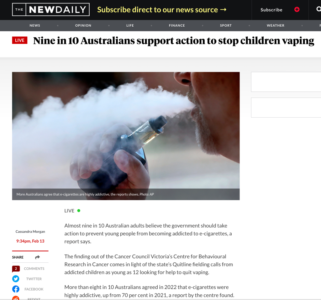 Analysing 'Nine in 10 Australians support action to stop children ...